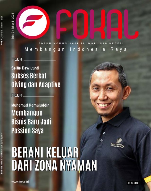 Wawancara di Majalah FOKAL, Edisi 3/Tahun I-2023. FOKALマガジンのインタビュ – KAJI